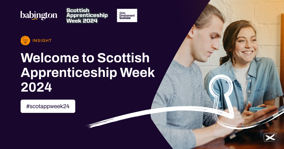 Scottish Apprenticeship Week 2024 | Blog | Babington